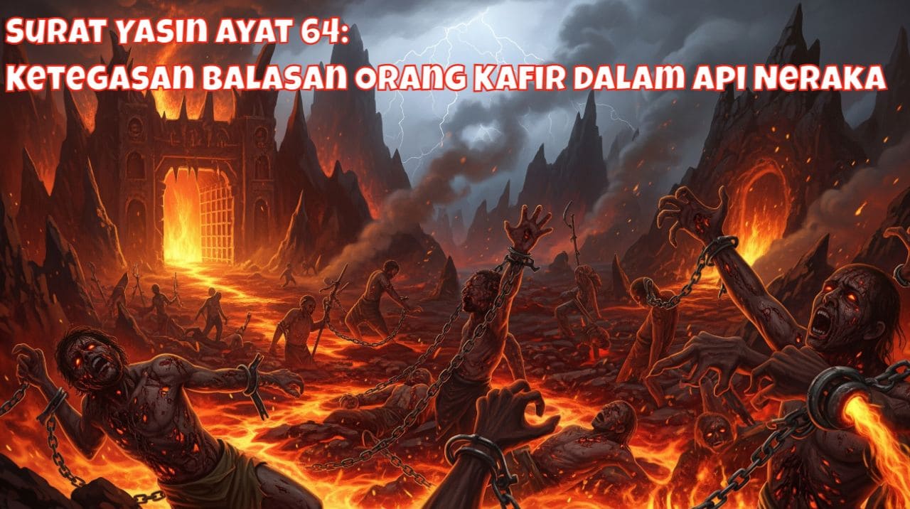 Surat Yasin Ayat 64: Ketegasan Balasan Orang Kafir dalam Api Neraka