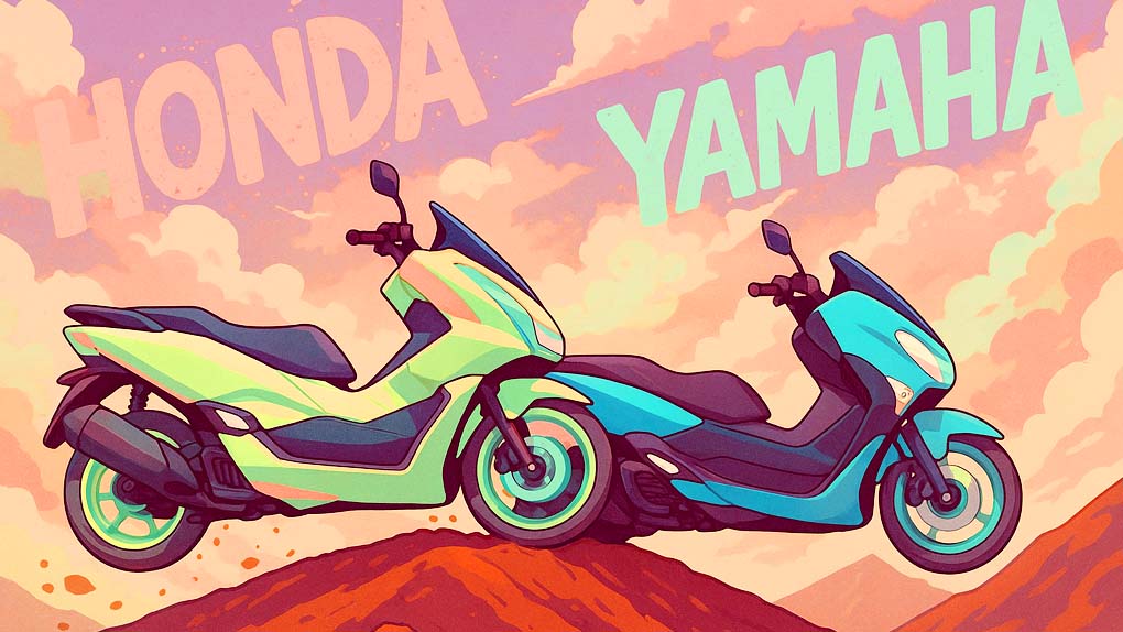 Honda dan Yamaha 2025 Bersaing di Motor Matic Besar Touring, Pilihan ...