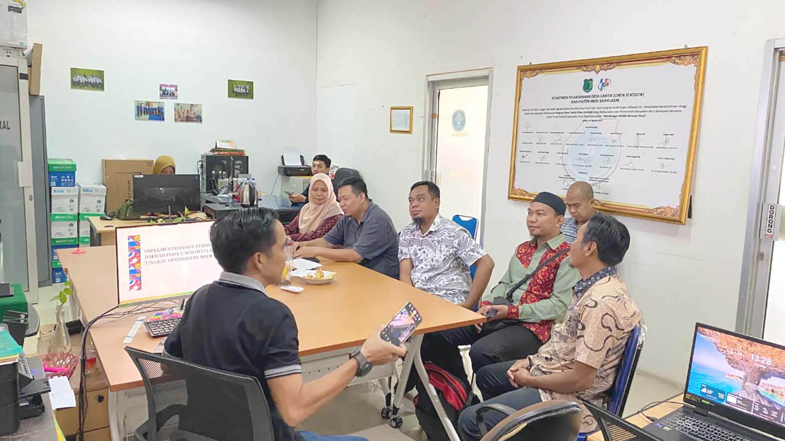 Tim Diskominfo Palembang Datangi Diskominfo Muba, ini Program yang Distudi Tiru