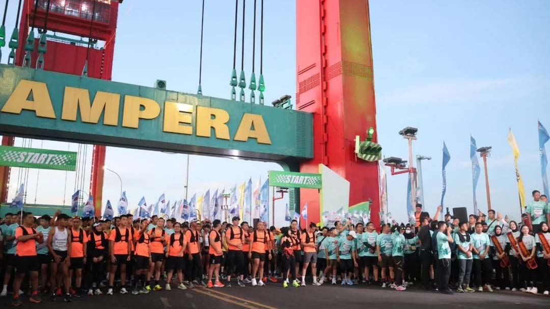 Ampera Tourism Run 2025, Runners Menyusuri Jalur yang Sarat Nilai ...