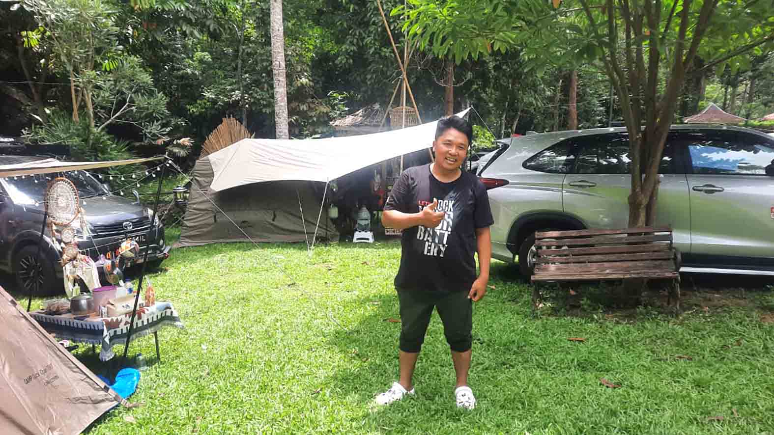 Pesona Camping Ground Bukit Cogong Musi Rawas, Syahdu di Tengah Alam Asri