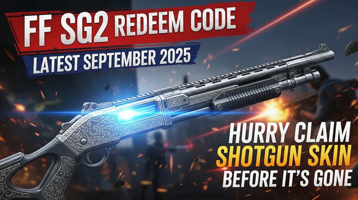 Kode Redeem FF SG2 Terbaru September 2025: Buruan Klaim Skin Shotgun ...
