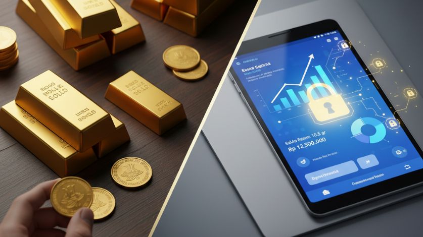 Emas Fisik vs Emas Digital, Mana yang Lebih Cuan?