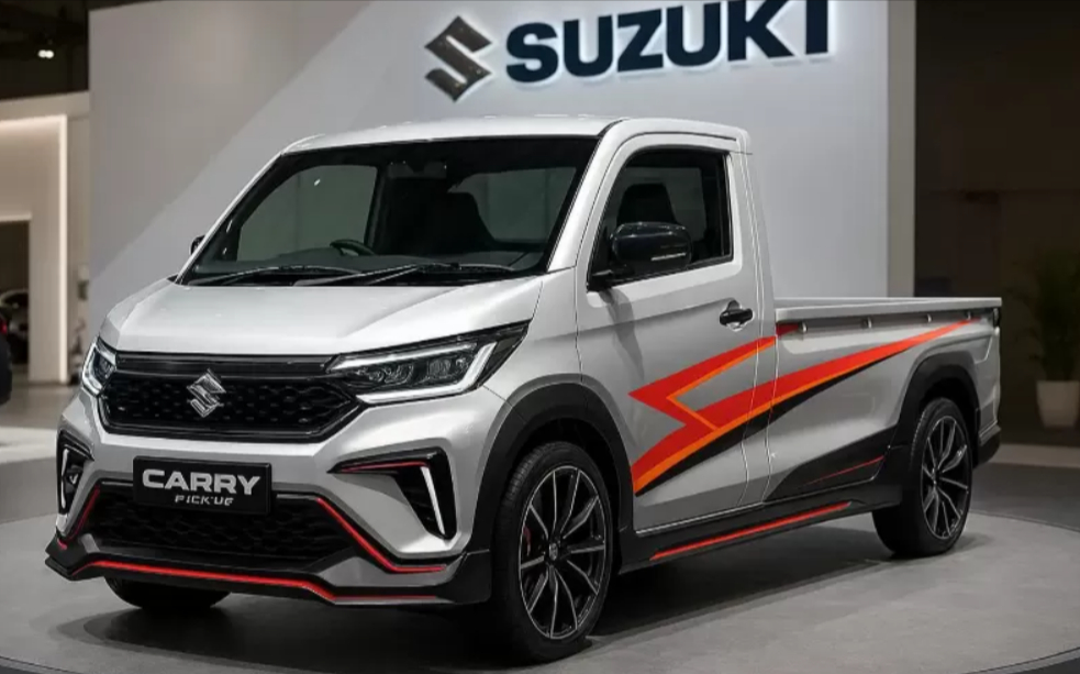 Suzuki Carry Pick Up 2026 Makin Macho, Mesin Irit dan Desain Lebih Garang