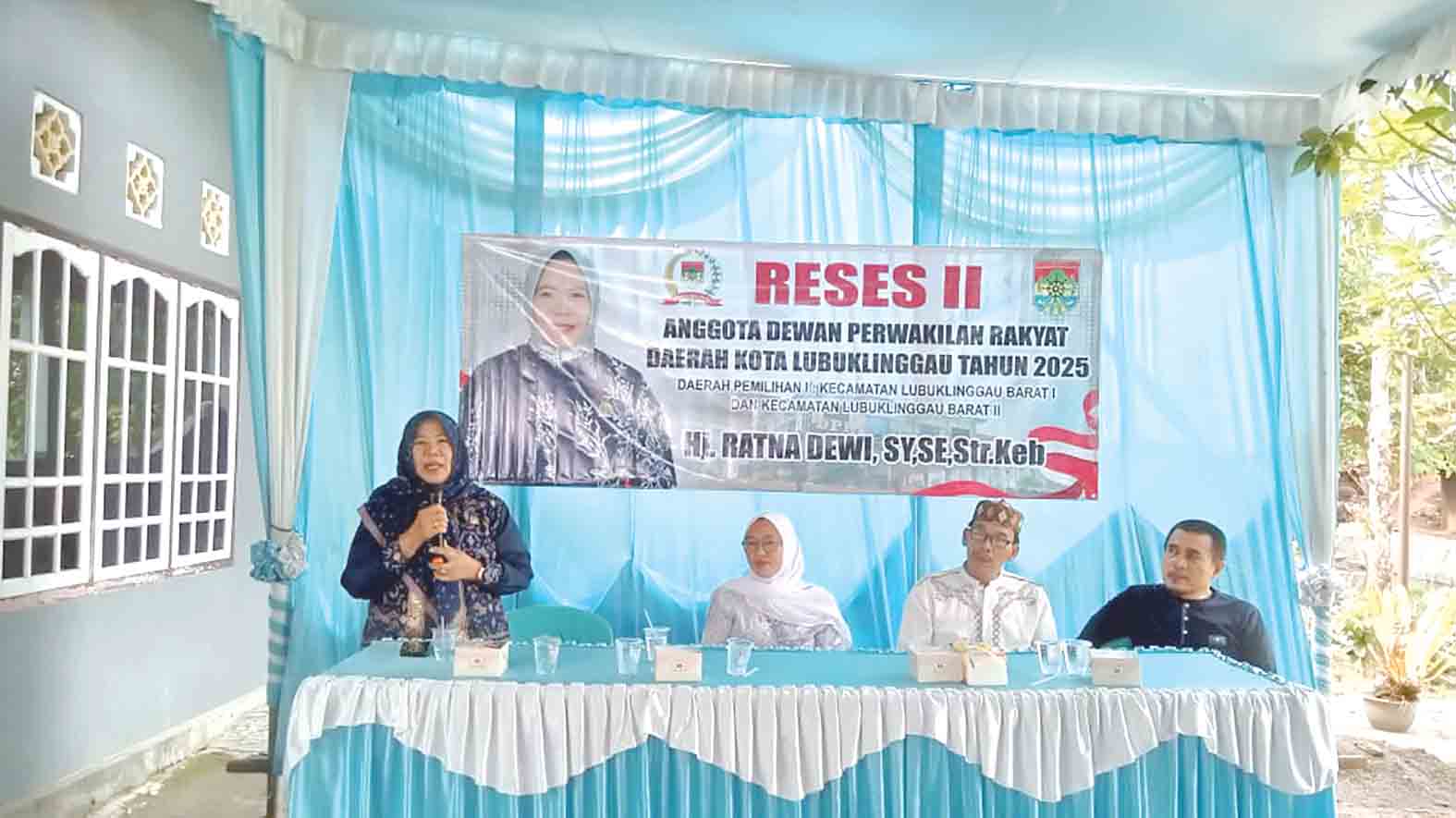 Anggota DPRD Lubuk Linggau Hj Ratna Dewi Reses II Tahun 2025, Siap ...