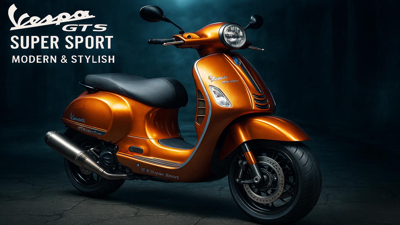 2025 Harga Pajak Motor Matic Vespa GTS Super Sport 150 ABS Segini ...