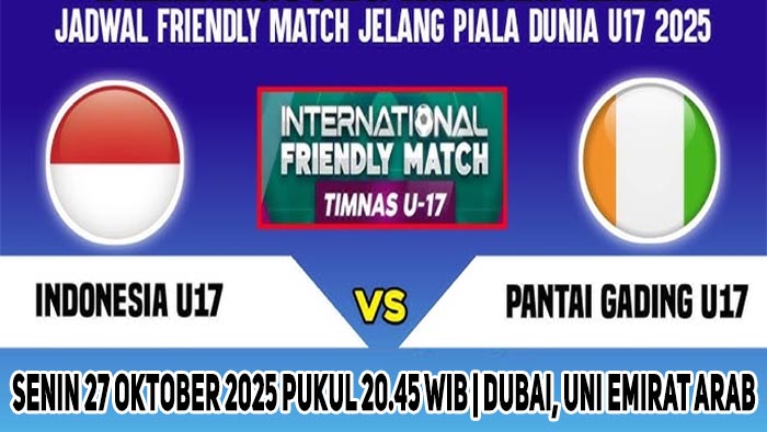 Lawan Berat, Prediksi Indonesia U17 vs Pantai Gading U17, Friendly Piala Dunia 2025, Tayang di Mana?