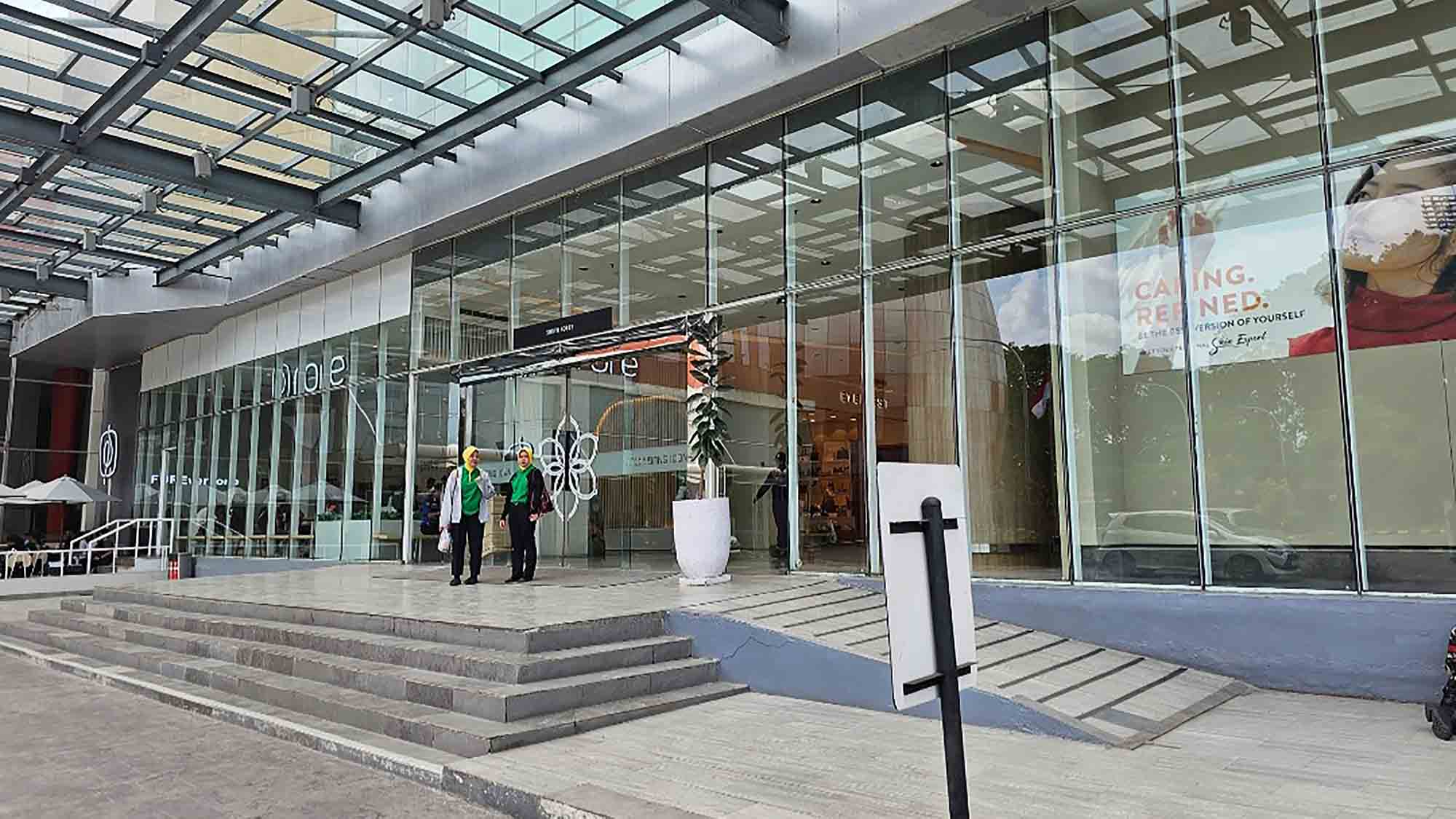 Palembang Icon Mall Sepi Pengunjung Dampak Seruan Demo 1 September