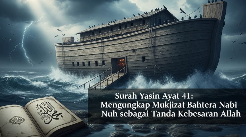 Surat Yasin Ayat 41: Mengungkap Mukjizat Bahtera Nabi Nuh sebagai Tanda ...